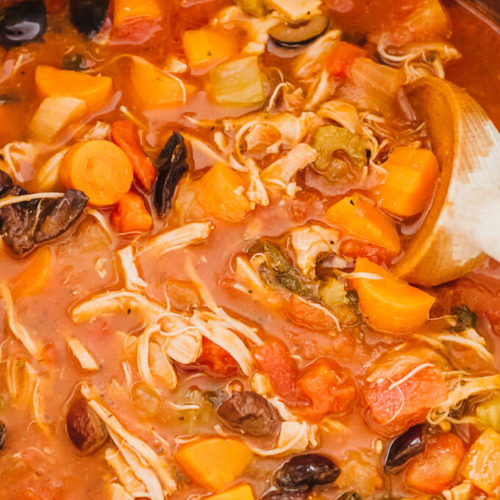 Instant Pot Italian Chicken Stew - Savory Tooth