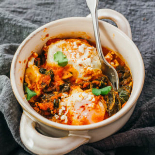 Spinach Shakshuka - Savory Tooth